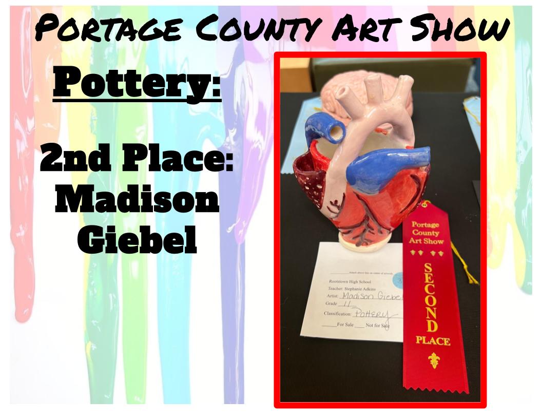Portage County Art Show Winners - Rootstown Local Schools
