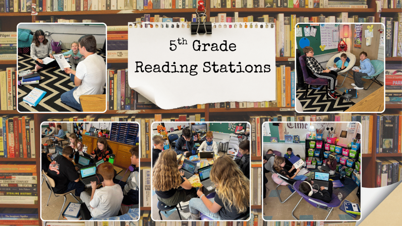 5th Grade Reading Stations - Rootstown Local Schools