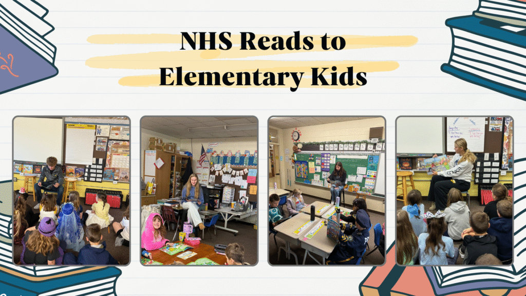 NHS Reads to Elementary Students - Rootstown Local Schools